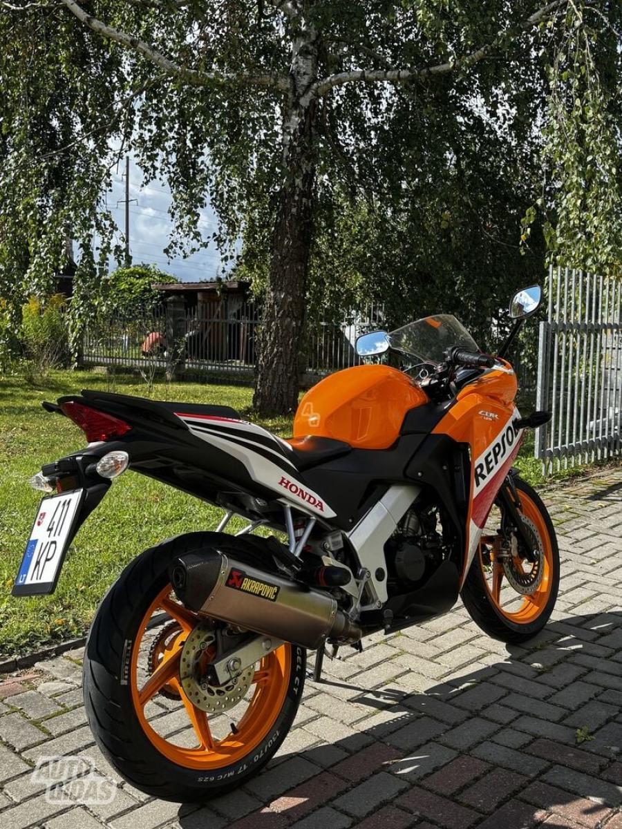 Honda Cbr 2016 Ukmergė, ar dzinēja tilpumu 0.13 L un nobraukumu 0 tūkst. km par 2400 €, foto 3 vietnē AUTOMOTO.COM.LV