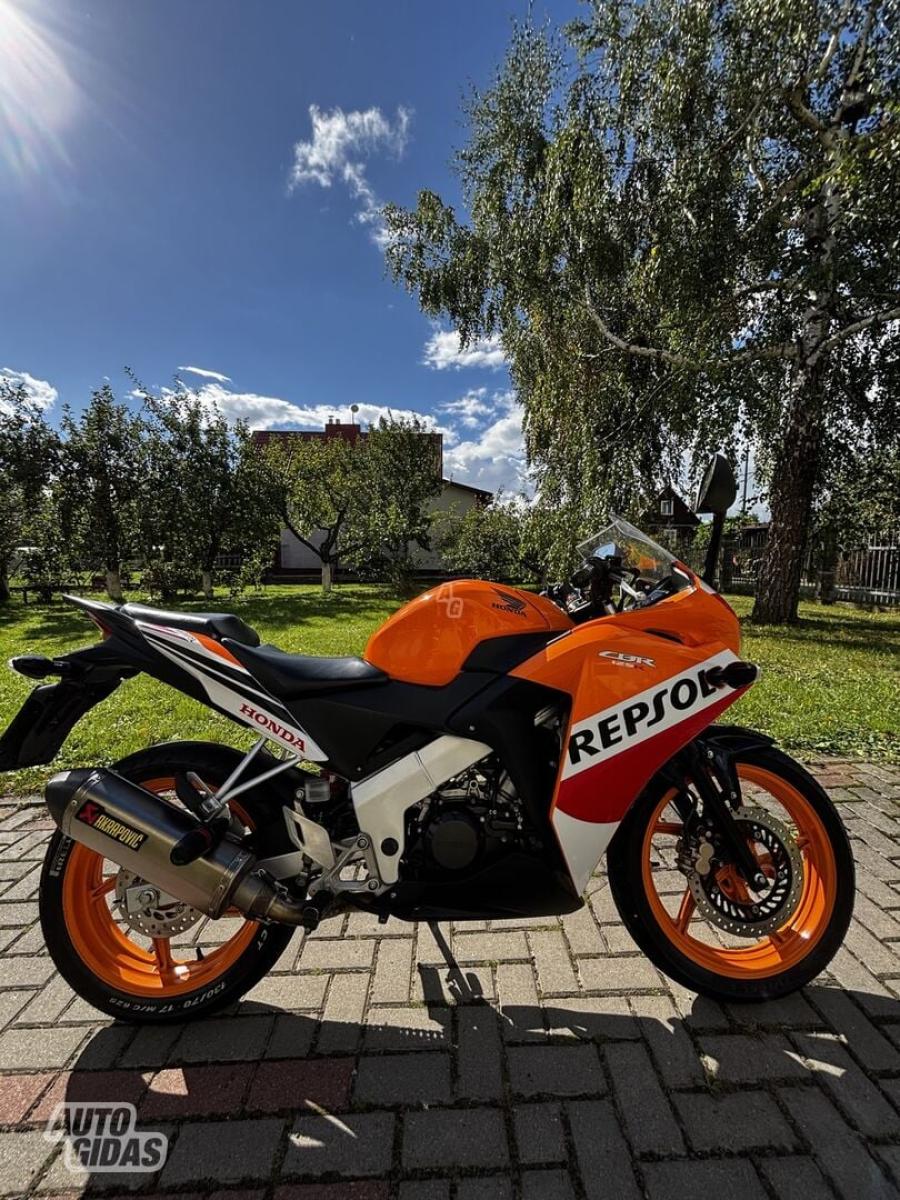 Honda Cbr 2016 Ukmergė, ar dzinēja tilpumu 0.13 L un nobraukumu 0 tūkst. km par 2400 €, foto 8 vietnē AUTOMOTO.COM.LV