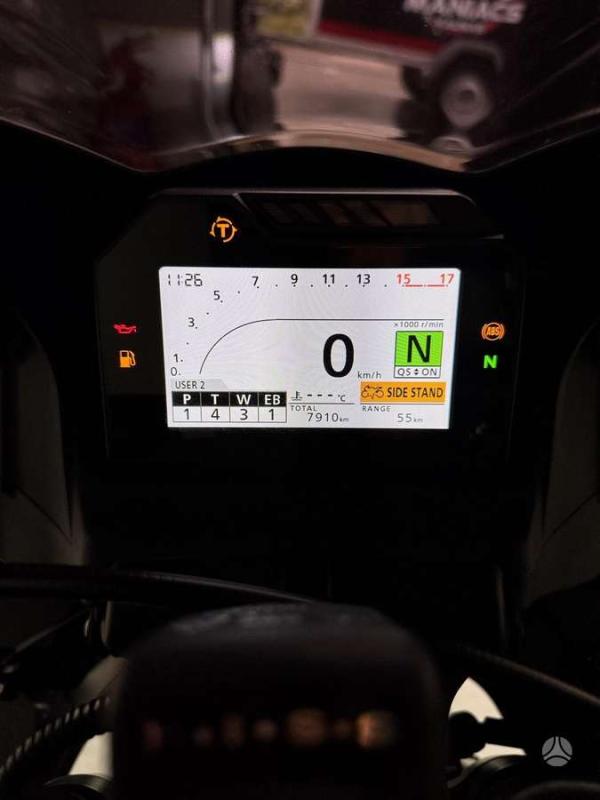Honda Cbr 2025 in Kaunas, with an engine capacity of 0.60 L and mileage of 8 thousand km for 6890 €, photo 9 on AUTOMOTO.COM.LV