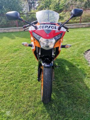 Оранжевый Хонда Cbr 2015 в Вильнюс, объемом двигателя 0.13 л и пробегом 16 тыс. км за 2350 €, фото 16 на AUTOMOTO.COM.LV