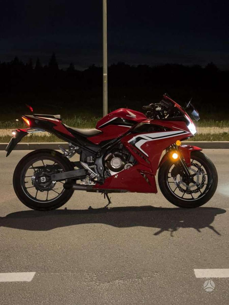 Sarkans Honda Cbr 2019 Klaipėda, ar dzinēja tilpumu 0.00 L un nobraukumu 20 tūkst. km par 3850 €, foto 6 vietnē AUTOMOTO.COM.LV