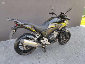 Black Honda CBX 2016 in Taurage, with an engine capacity of 0.50 L and mileage of 49 thousand km for 2150 €, photo 5 on AUTOMOTO.COM.LV