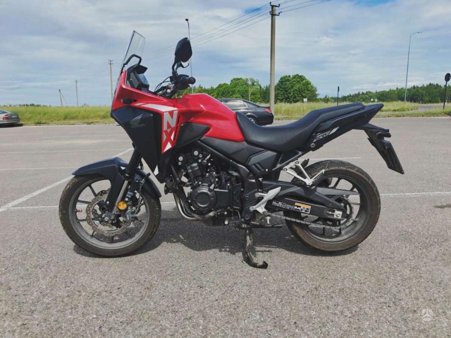Sarkans Honda CBX 2024 Viļņa, ar dzinēja tilpumu 0.50 L un nobraukumu 8 tūkst. km par 5500 €, foto 23 vietnē AUTOMOTO.COM.LV