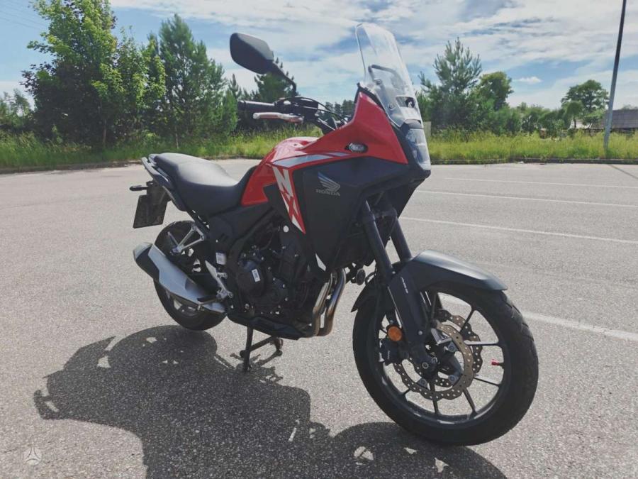 Sarkans Honda CBX 2024 Viļņa, ar dzinēja tilpumu 0.50 L un nobraukumu 8 tūkst. km par 5500 €, foto 28 vietnē AUTOMOTO.COM.LV
