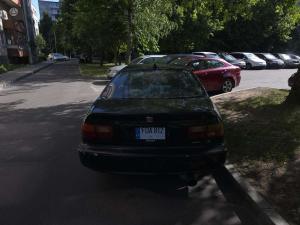 Black Honda Civic 1994 in Vilnius, with an engine capacity of 1.49 L and mileage of 277 thousand km for 3000 €, photo 6 on AUTOMOTO.COM.LV