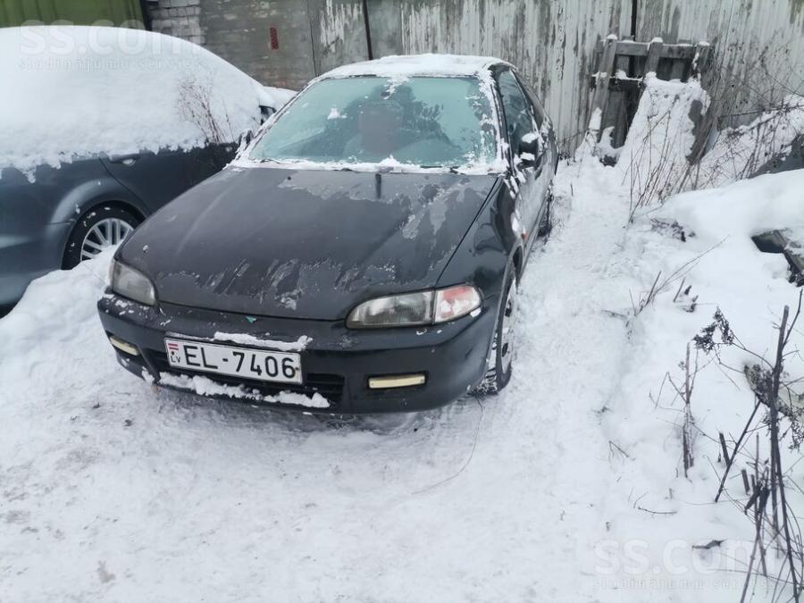 Melns Honda Civic 1993 Rīga, ar dzinēja tilpumu 1.40 L un nobraukumu 310 tūkst. km par 800 €, foto 1 vietnē AUTOMOTO.COM.LV