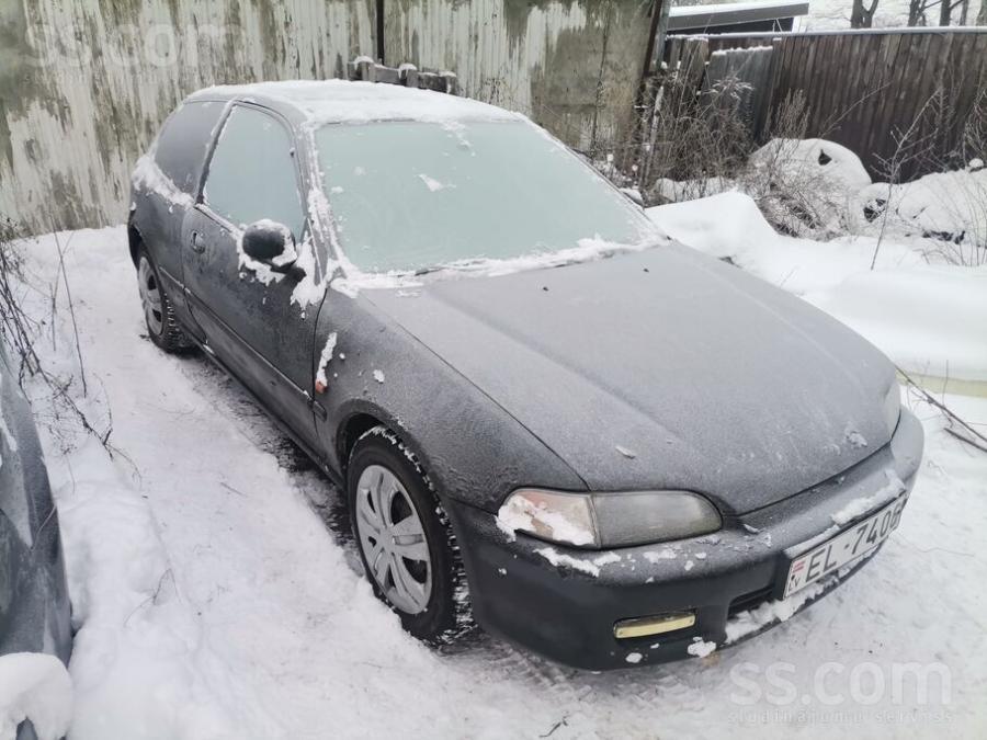 Melns Honda Civic 1993 Rīga, ar dzinēja tilpumu 1.40 L un nobraukumu 310 tūkst. km par 800 €, foto 15 vietnē AUTOMOTO.COM.LV