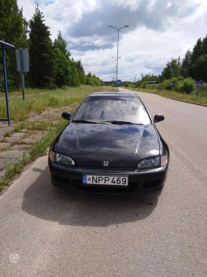 Melns Honda Civic 1995 Visaginas, ar dzinēja tilpumu 1.49 L un nobraukumu 285 tūkst. km par 1600 €, foto 6 vietnē AUTOMOTO.COM.LV