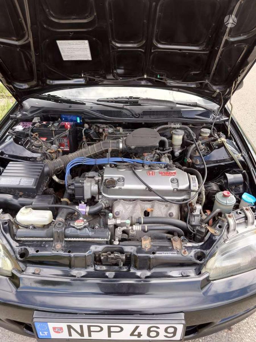 Melns Honda Civic 1995 Visaginas, ar dzinēja tilpumu 1.49 L un nobraukumu 285 tūkst. km par 1600 €, foto 11 vietnē AUTOMOTO.COM.LV
