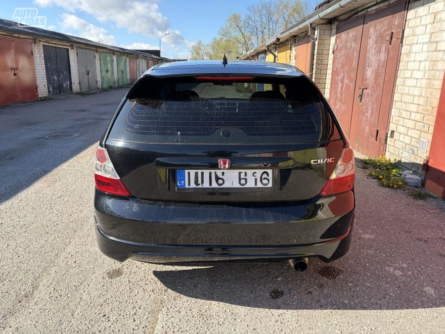 Melns Honda Civic 2002 Klaipėda, ar dzinēja tilpumu 1.60 L un nobraukumu 185 tūkst. km par 600 €, foto 7 vietnē AUTOMOTO.COM.LV