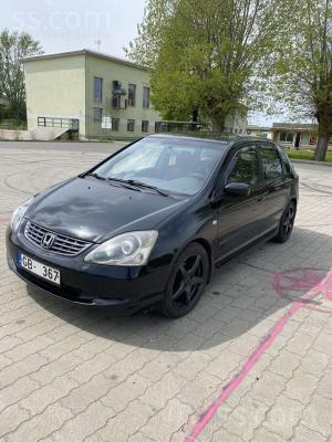 Melns Honda Civic 2004 Jelgava, ar dzinēja tilpumu 1.60 L un nobraukumu 194 tūkst. km par 1599 €, foto 1 vietnē AUTOMOTO.COM.LV
