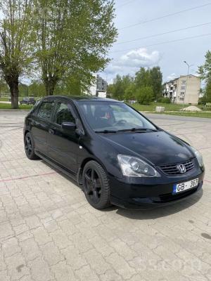 Melns Honda Civic 2004 Jelgava, ar dzinēja tilpumu 1.60 L un nobraukumu 194 tūkst. km par 1599 €, foto 2 vietnē AUTOMOTO.COM.LV