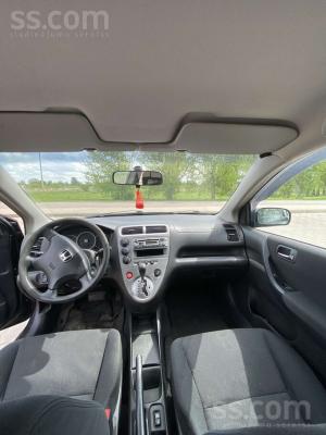 Melns Honda Civic 2004 Jelgava, ar dzinēja tilpumu 1.60 L un nobraukumu 194 tūkst. km par 1599 €, foto 5 vietnē AUTOMOTO.COM.LV
