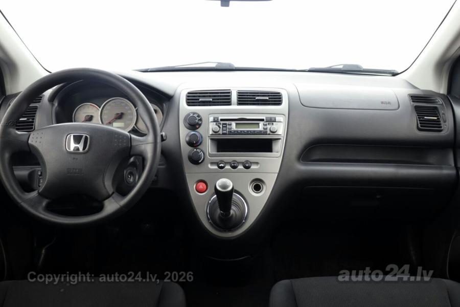 Melns Honda Civic 2004 Tallina, ar dzinēja tilpumu 1.40 L un nobraukumu 222 tūkst. km par 1199 €, foto 5 vietnē AUTOMOTO.COM.LV
