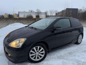 Melns Honda Civic 2004 Kauņa, ar dzinēja tilpumu 1.40 L un nobraukumu 179 tūkst. km par 1950 €, foto  vietnē AUTOMOTO.COM.LV