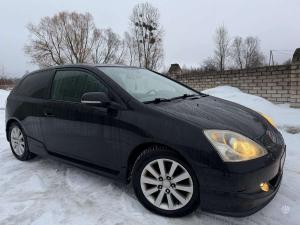 Черный Хонда Цивик 2004 в Каунас, объемом двигателя 1.40 л и пробегом 179 тыс. км за 1950 €, фото 2 на AUTOMOTO.COM.LV