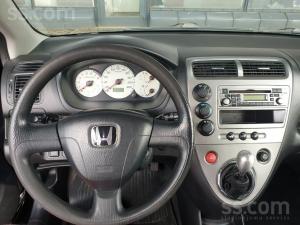 Melns Honda Civic 2005 Rīga, ar dzinēja tilpumu 1.60 L un nobraukumu 287 tūkst. km par 1000 €, foto 7 vietnē AUTOMOTO.COM.LV