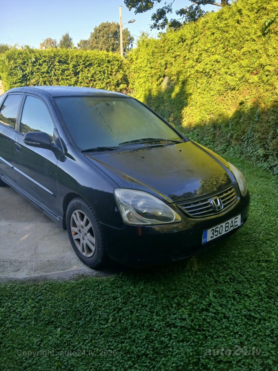 Melns Honda Civic 2005 Tallina, ar dzinēja tilpumu 1.70 L un nobraukumu 250 tūkst. km par 1000 €, foto 8 vietnē AUTOMOTO.COM.LV