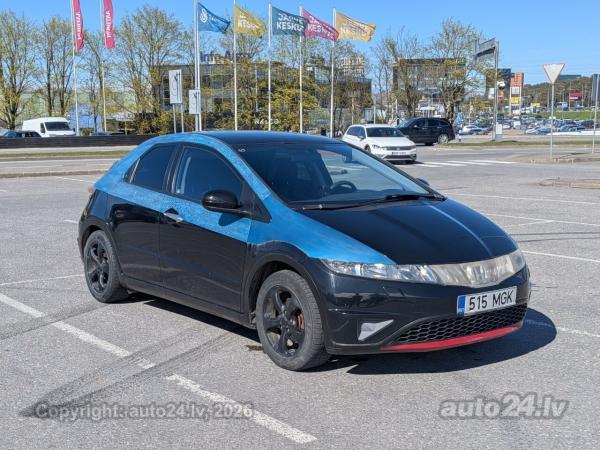 Melns Honda Civic 2006 Tallina, ar dzinēja tilpumu 1.30 L un nobraukumu 262 tūkst. km par 1325 €, foto 1 vietnē AUTOMOTO.COM.LV