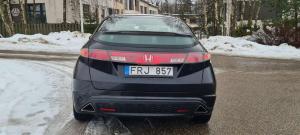 Black Honda Civic 2007 in Vilnius, with an engine capacity of 2.20 L and mileage of 287 thousand km for 2250 €, photo 8 on AUTOMOTO.COM.LV