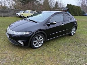 Black Honda Civic 2007 in Riga, with an engine capacity of 2.20 L and mileage of 315 thousand km for 2500 €, photo  on AUTOMOTO.COM.LV