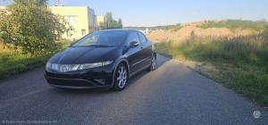 Black Honda Civic 2007 in Vilnius, with an engine capacity of 2.20 L and mileage of 315 thousand km for 1500 €, photo  on AUTOMOTO.COM.LV