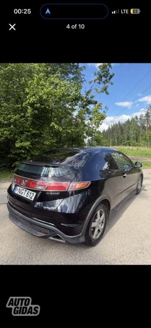 Black Honda Civic 2008 in Alytus, with an engine capacity of 2.00 L and mileage of 397 thousand km for 1450 €, photo 9 on AUTOMOTO.COM.LV