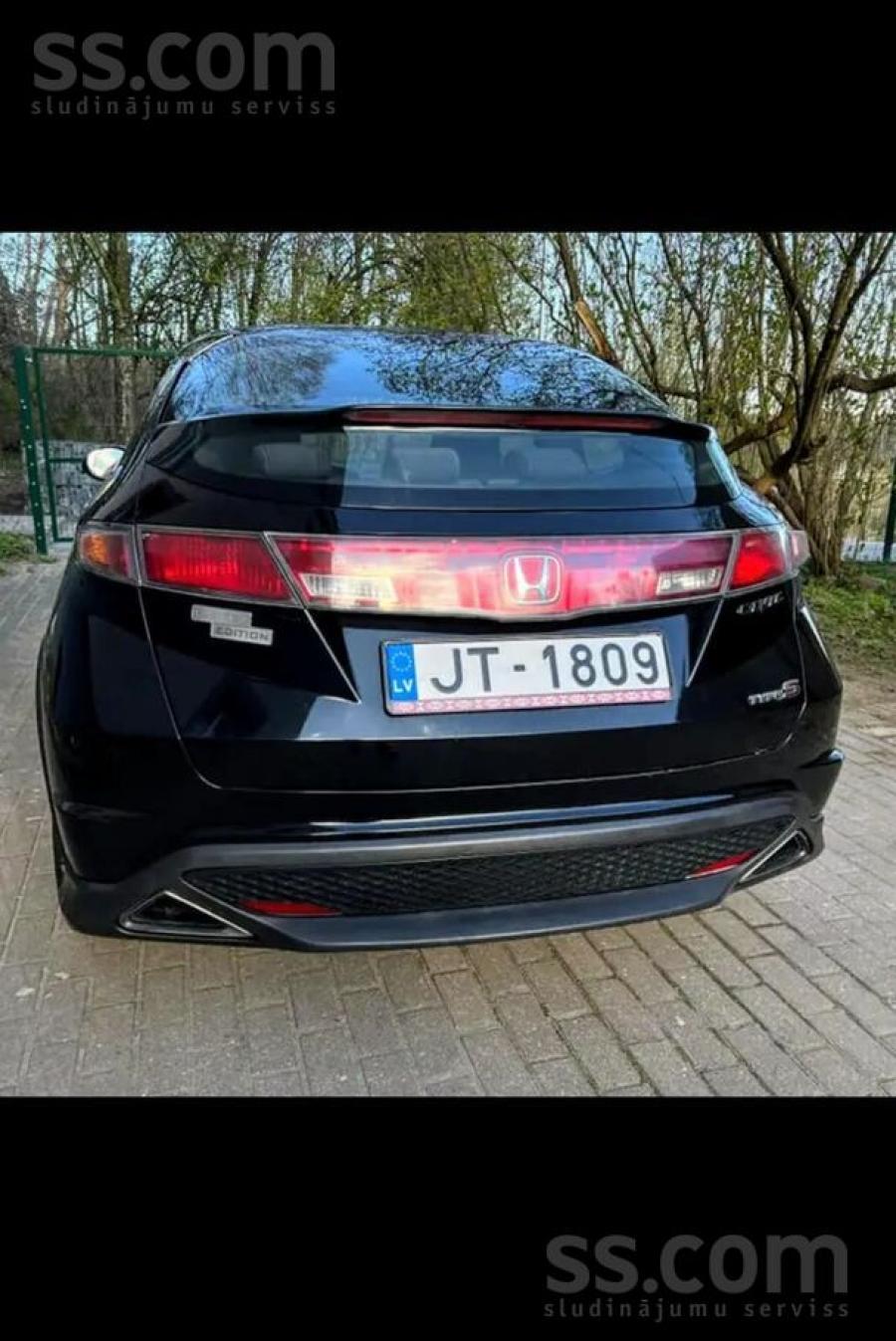 Melns Honda Civic 2008 Jūrmala, ar dzinēja tilpumu 2.20 L un nobraukumu 257 tūkst. km par 2790 €, foto 5 vietnē AUTOMOTO.COM.LV