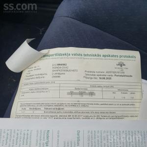 Melns Honda Civic 2008 Rīga, ar dzinēja tilpumu 2.20 L un nobraukumu 290 tūkst. km par 2700 €, foto 15 vietnē AUTOMOTO.COM.LV