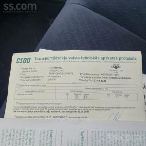 Melns Honda Civic 2008 Rīga, ar dzinēja tilpumu 2.20 L un nobraukumu 290 tūkst. km par 2700 €, foto 16 vietnē AUTOMOTO.COM.LV