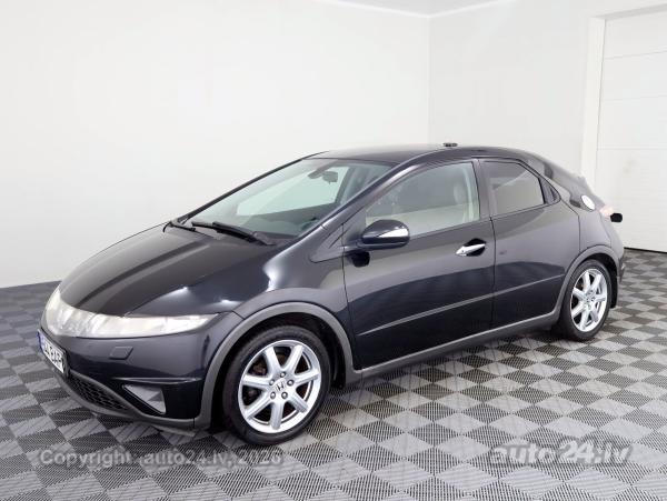 Black Honda Civic 2008 in Tallinn, with an engine capacity of 1.80 L and mileage of 189 thousand km for 1299 €, photo 2 on AUTOMOTO.COM.LV
