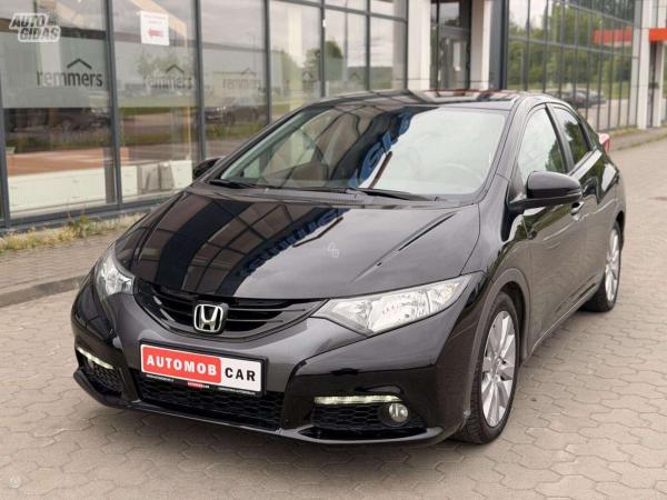 Melns Honda Civic 2013 Viļņa, ar dzinēja tilpumu 1.60 L un nobraukumu 104 tūkst. km par 6950 €, foto 1 vietnē AUTOMOTO.COM.LV