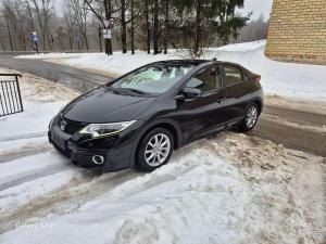Black Honda Civic 2016 in Alytus, with an engine capacity of 1.40 L and mileage of 195 thousand km for 7500 €, photo  on AUTOMOTO.COM.LV