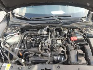 Melns Honda Civic 2018 Tauragė, ar dzinēja tilpumu 0.99 L un nobraukumu 128 tūkst. km par 8500 €, foto 6 vietnē AUTOMOTO.COM.LV