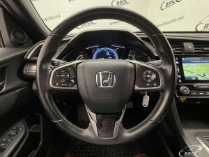 Black Honda Civic 2018 in Vilnius, with an engine capacity of 1.60 L and mileage of 190 thousand km for 10900 €, photo 29 on AUTOMOTO.COM.LV