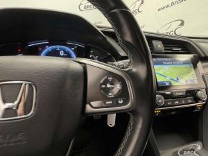 Black Honda Civic 2018 in Vilnius, with an engine capacity of 1.60 L and mileage of 190 thousand km for 10900 €, photo 30 on AUTOMOTO.COM.LV