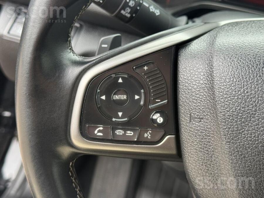 Melns Honda Civic 2019 Rīga, ar dzinēja tilpumu 1.50 L un nobraukumu 67 tūkst. km par 16400 €, foto 24 vietnē AUTOMOTO.COM.LV