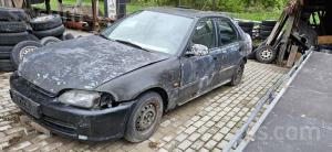 Черный Хонда Цивик 1993 в Елгава, объемом двигателя 1.50 л и пробегом 0 тыс. км за 550 €, фото  на AUTOMOTO.COM.LV
