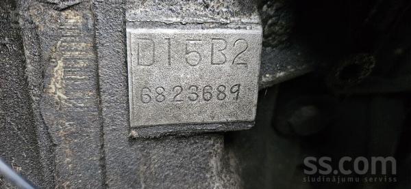 Черный Хонда Цивик 1993 в Елгава, объемом двигателя 1.50 л и пробегом 0 тыс. км за 550 €, фото 8 на AUTOMOTO.COM.LV