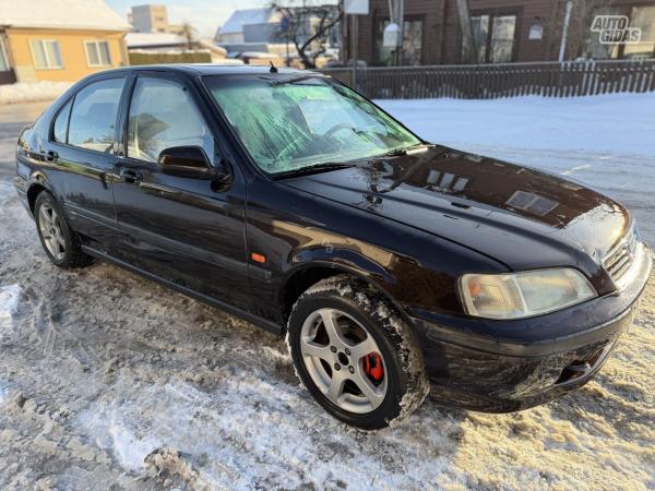 Black Honda Civic 1997 in Kaunas, with an engine capacity of 1.60 L and mileage of 177 thousand km for 1500 €, photo 7 on AUTOMOTO.COM.LV