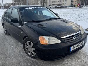 Black Honda Civic 2003 in Daugavpils, with an engine capacity of 1.60 L and mileage of 0 thousand km for 950 €, photo  on AUTOMOTO.COM.LV