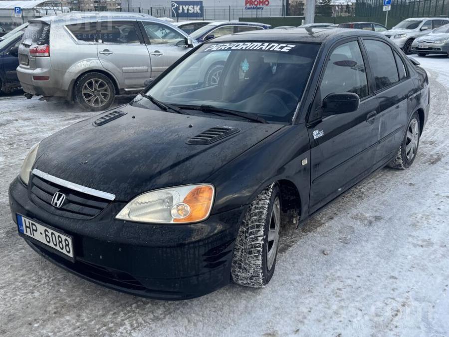 Melns Honda Civic 2003 Daugavpils, ar dzinēja tilpumu 1.60 L un nobraukumu 0 tūkst. km par 950 €, foto 5 vietnē AUTOMOTO.COM.LV