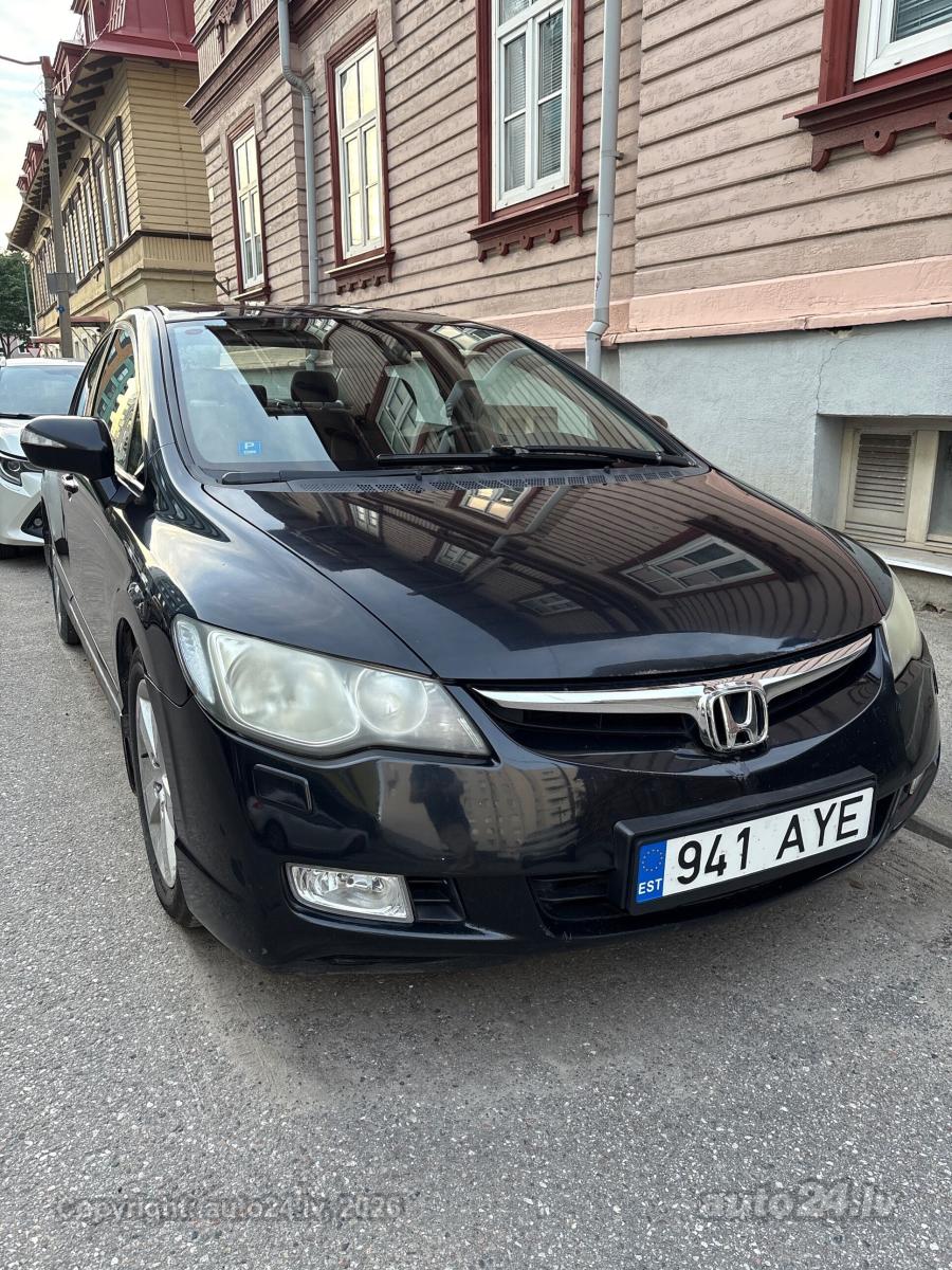 Melns Honda Civic 2007 Tallina, ar dzinēja tilpumu 1.80 L un nobraukumu 230 tūkst. km par 700 €, foto 1 vietnē AUTOMOTO.COM.LV