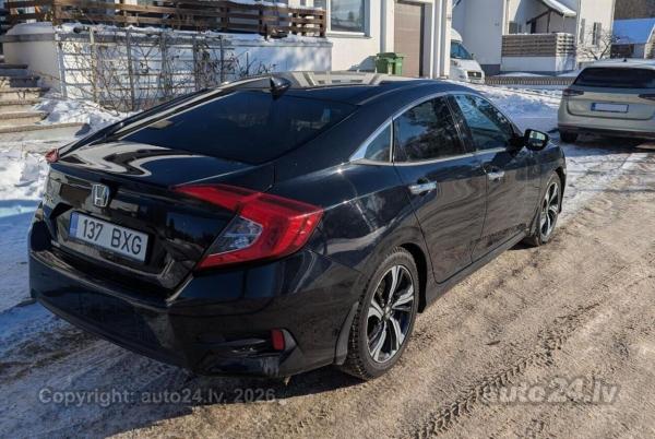 Melns Honda Civic 2018 Tallina, ar dzinēja tilpumu 1.50 L un nobraukumu 132 tūkst. km par 17400 €, foto 2 vietnē AUTOMOTO.COM.LV