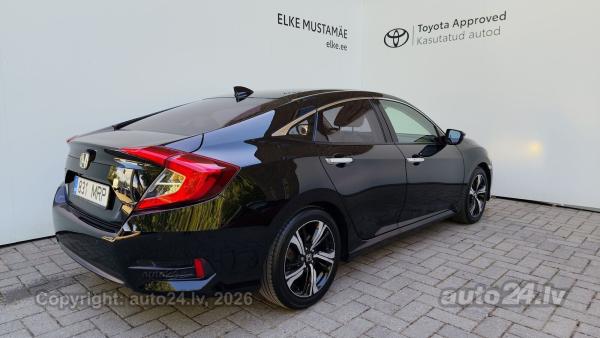 Melns Honda Civic 2018 Tallina, ar dzinēja tilpumu 1.50 L un nobraukumu 133 tūkst. km par 15995 €, foto 2 vietnē AUTOMOTO.COM.LV