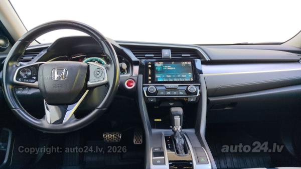 Melns Honda Civic 2018 Tallina, ar dzinēja tilpumu 1.50 L un nobraukumu 133 tūkst. km par 15995 €, foto 8 vietnē AUTOMOTO.COM.LV