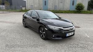 Melns Honda Civic 2018 Tallina, ar dzinēja tilpumu 1.50 L un nobraukumu 72 tūkst. km par 16000 €, foto  vietnē AUTOMOTO.COM.LV
