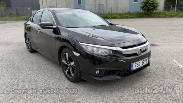 Melns Honda Civic 2018 Tallina, ar dzinēja tilpumu 1.50 L un nobraukumu 72 tūkst. km par 16000 €, foto 4 vietnē AUTOMOTO.COM.LV