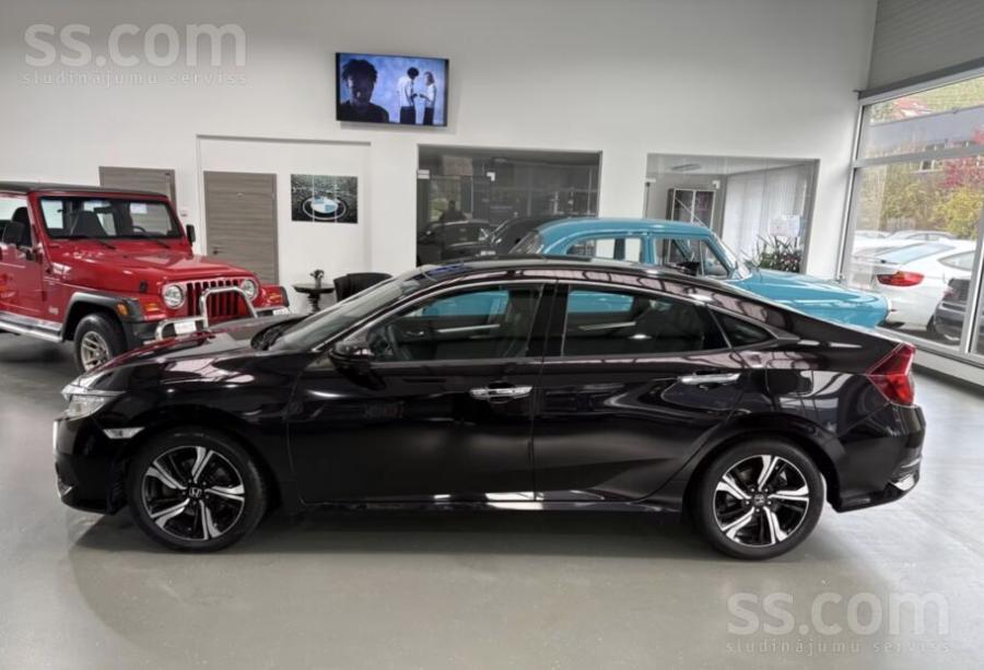 Melns Honda Civic 2019 Rīga, ar dzinēja tilpumu 1.60 L un nobraukumu 91 tūkst. km par 14111 €, foto 7 vietnē AUTOMOTO.COM.LV