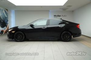 Black Honda Civic 2019 in Tallinn, with an engine capacity of 1.60 L and mileage of 121 thousand km for 14900 €, photo 3 on AUTOMOTO.COM.LV